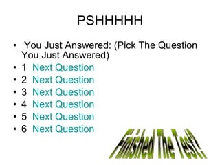 The Test | PPT