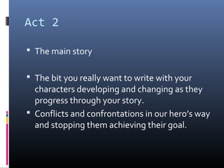 Three Act Structure | PPT