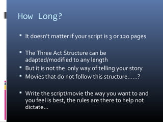 Three Act Structure | PPT