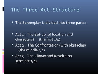 Three Act Structure | PPT
