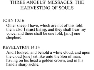 The Three Angels Message | PPT