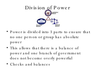The Three Branches of Government (Unit 3 Project) | PPT