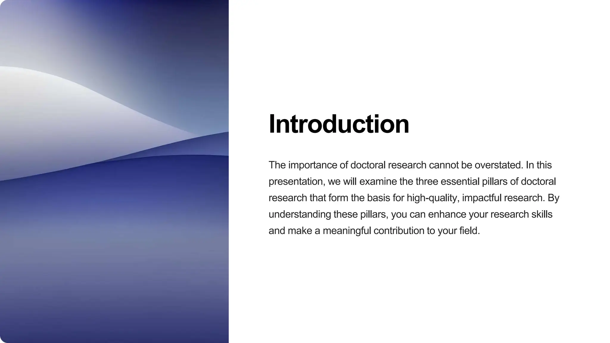 The-Three-Pillars-of-Doctoral-Research-What-Why-and-How | PPTX