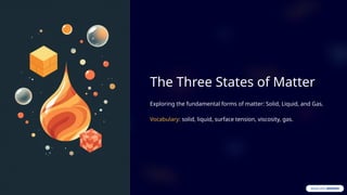 The-Three-States-of-Matter.power point grade 6 | PPTX