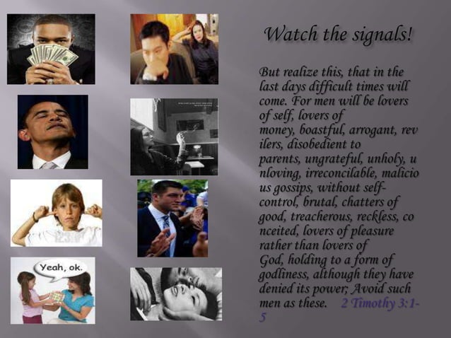 The Time of Christ is near | PPT