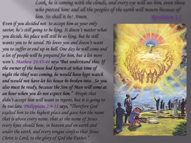 The Time of Christ is near | PPT