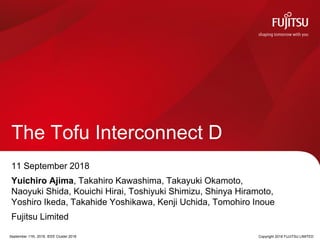 The Tofu Interconnect D for the Post K Supercomputer | PDF