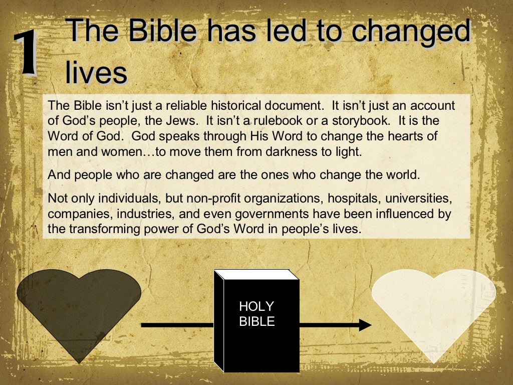 The Top 10 Reasons To Trust The Bible