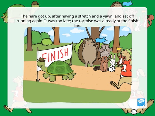 THE tortoise AND the-hare STORY FOR KIDS.ppt