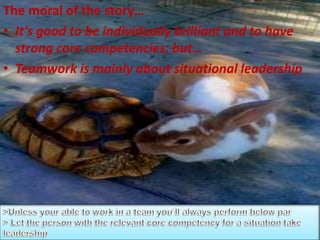 The Tortoise and the Hare *Unabridged and Unrated* "A Teamwork Fable" | PPT