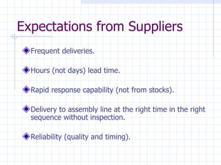 The Toyota Production System - A Transition from Mass Production to ...