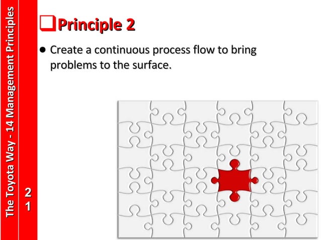 The Toyota Way- 14 Management Principles | PPS | Business | Business ...