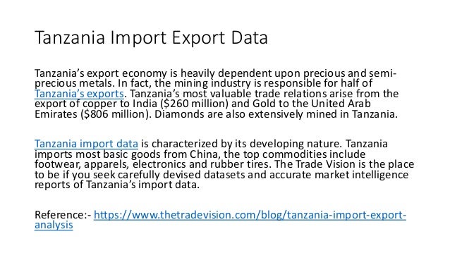 Import Export Data - The Trade Vision Presentation | PPTX