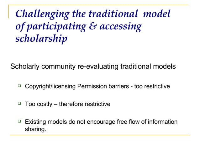 The Traditional Licensing Model | PPT