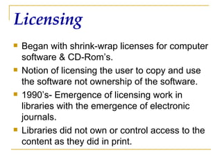 The Traditional Licensing Model | PPT