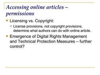 The Traditional Licensing Model | PPT