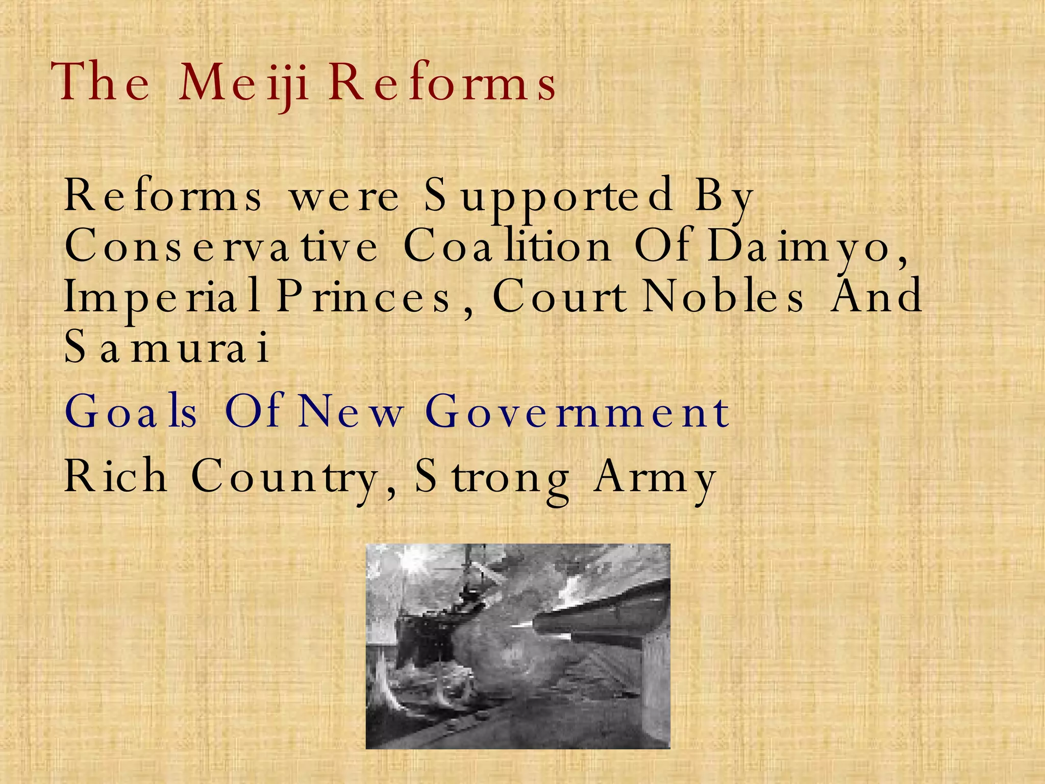 The Transformation Of Japan | PPT