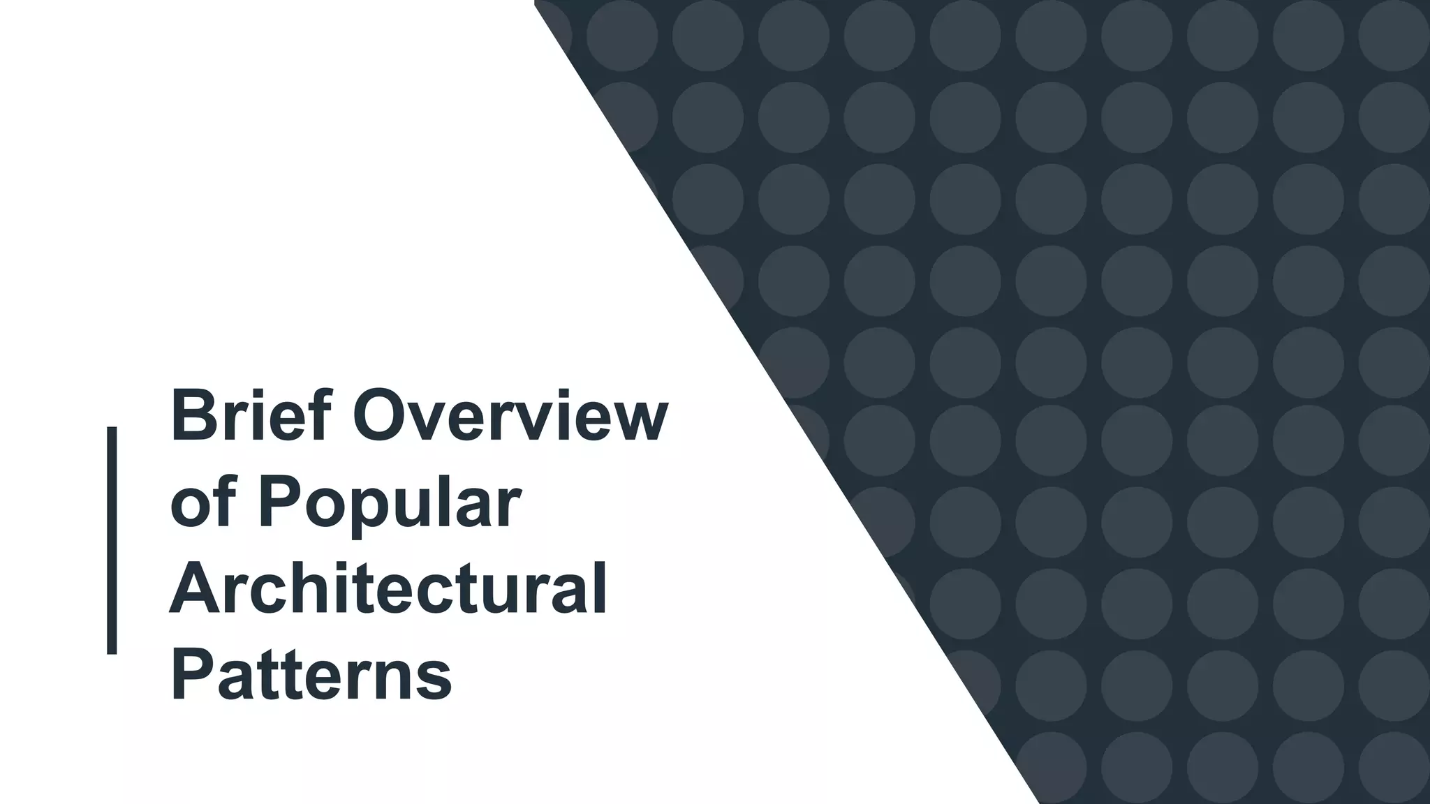 The Trinity Architecture | PDF