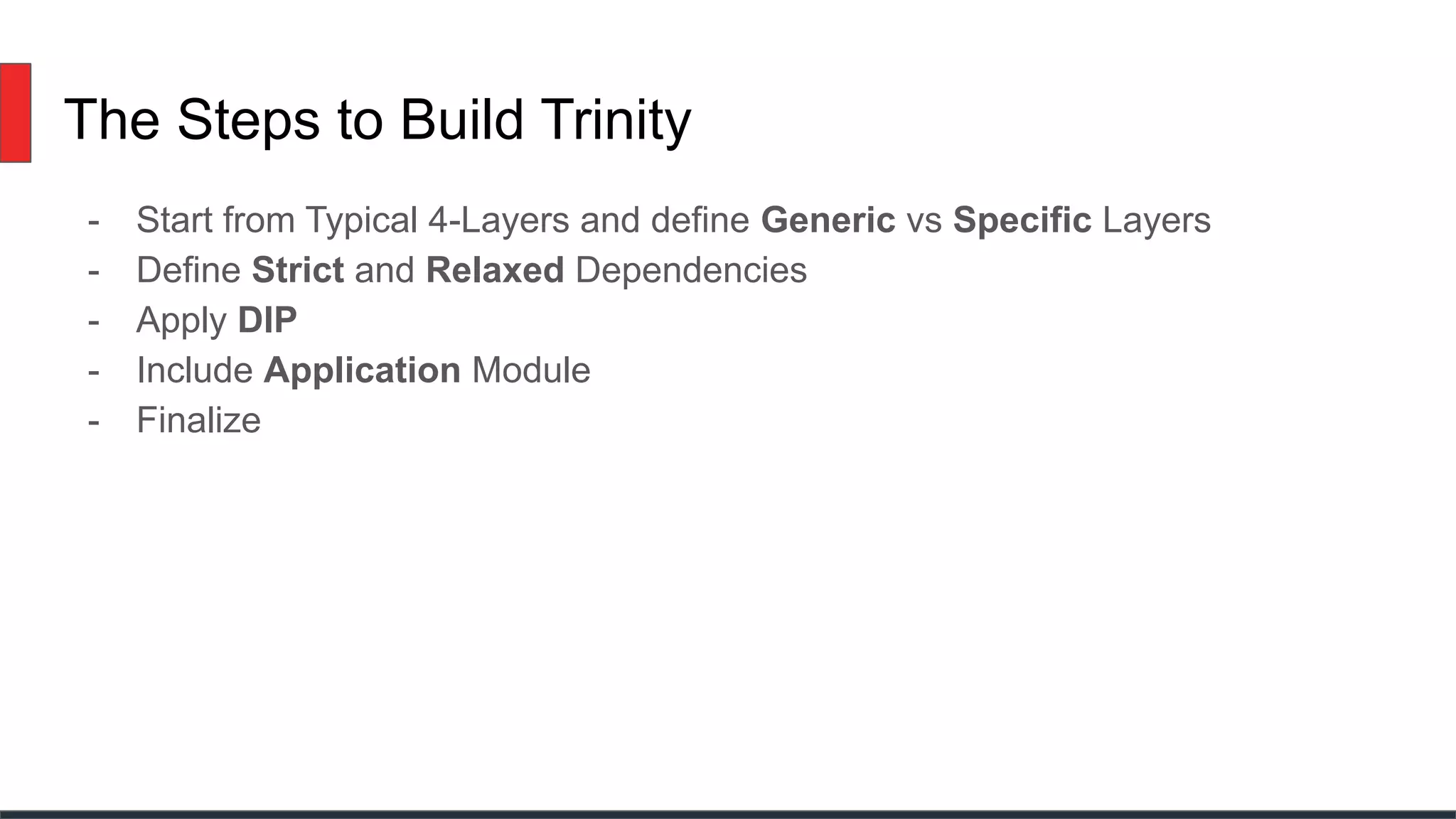 The Trinity Architecture | PDF