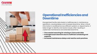 The True Cost of Disorganized Facility Data and How to Fix It | PDF