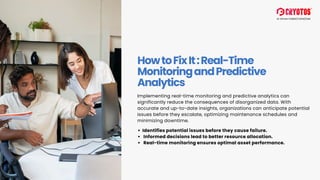 The True Cost of Disorganized Facility Data and How to Fix It | PDF
