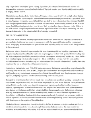 The True Lessons of the Recession | PDF | Economy | Business and Finance