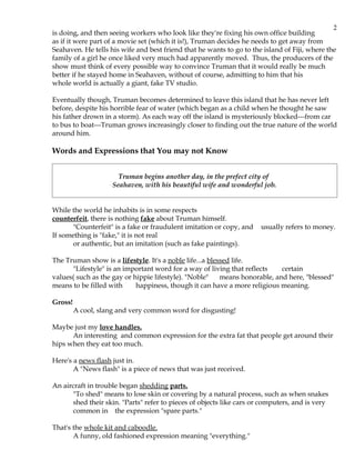 The Truman Show | PDF