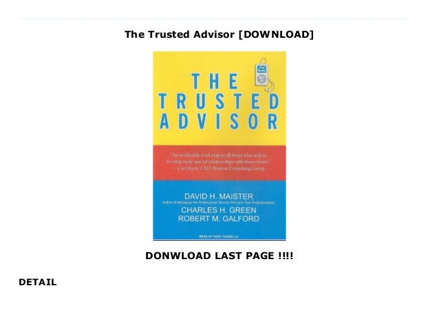 The Trusted Advisor [full]