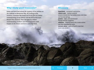 The tsunami that washed time away | PPT