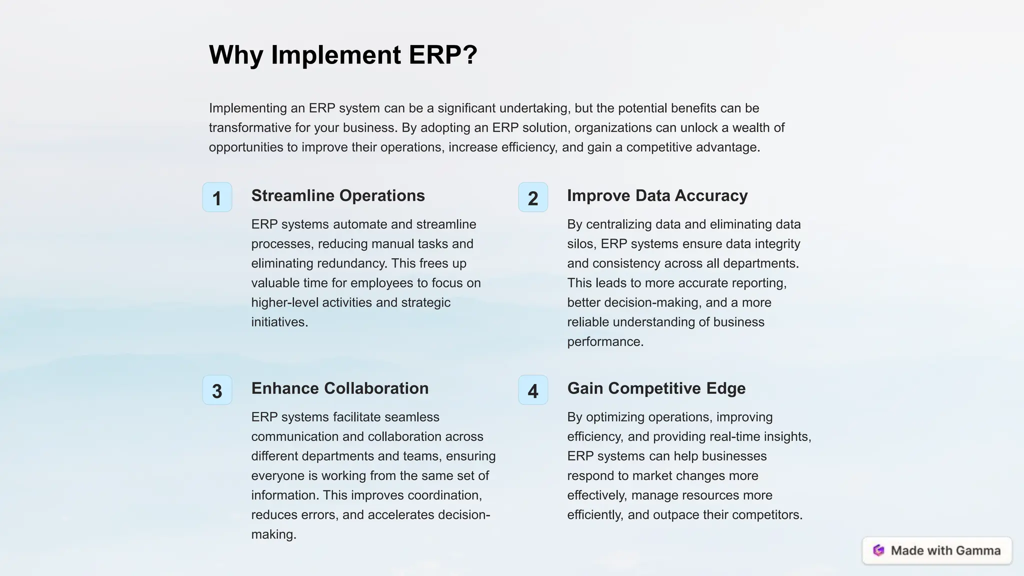 ERP Implementation Ultimate Guide: Best Practices and Pitfalls | PPTX