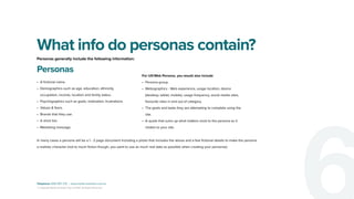 Persona's - What are they and why you should use them! | PDF