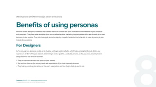 Persona's - What are they and why you should use them! | PDF
