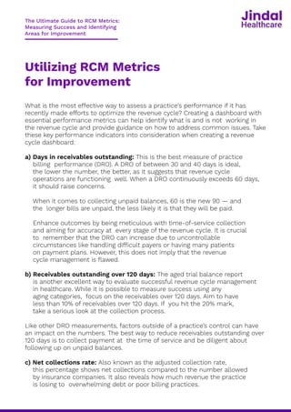 The Ultimate Guide to RCM Metrics: Measuring Success and Identifying ...