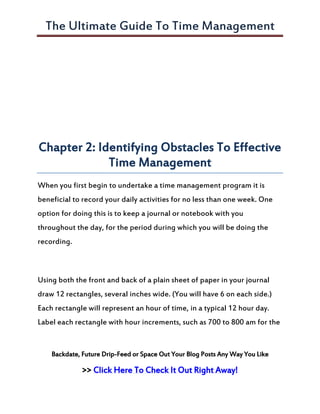 The ultimate guide to time management | PDF