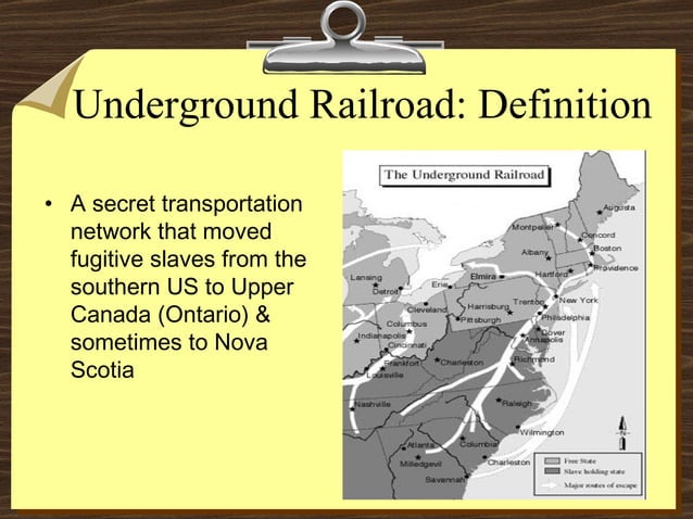 The Underground Railroad | PPT
