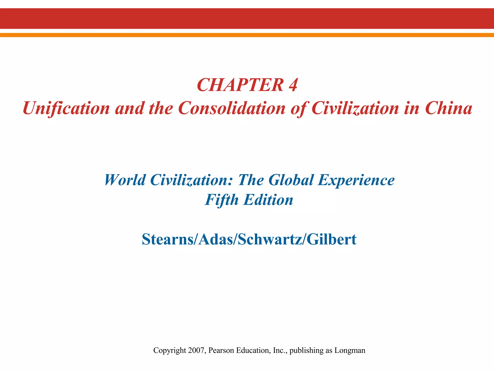 The Unification of China | PPT