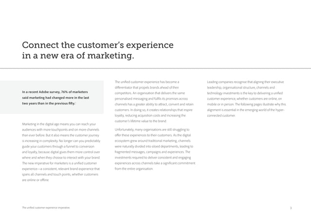The unified-customer-experience-imperative | PPT