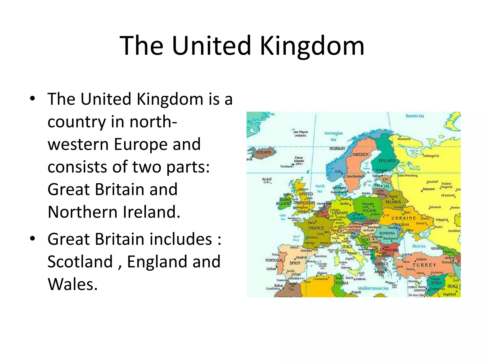 The united kingdom | PPTX