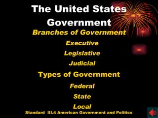 The United States Government | PPT