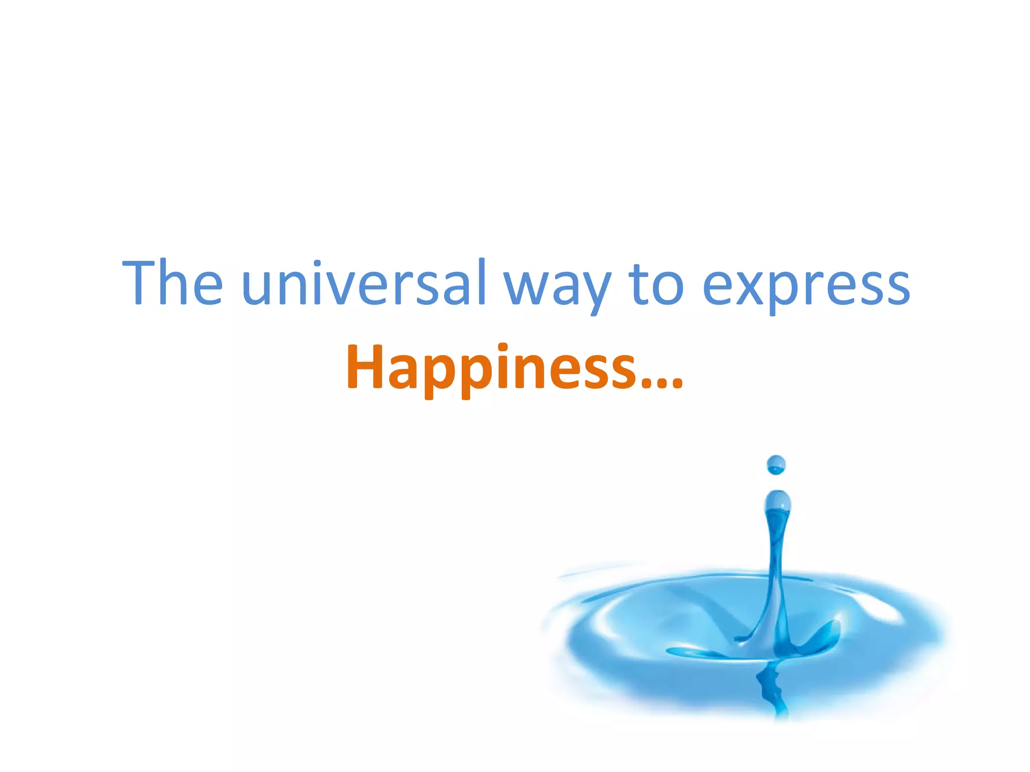 The Universal Way To Express | PPT