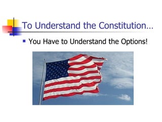 The U.S. Constitution | PPT