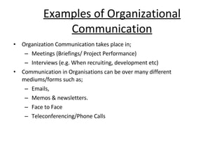 The Use Of Communication Technology For Organizational Communication | PPT