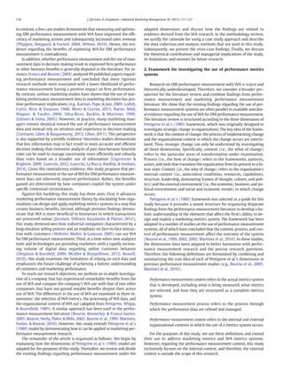 The use of web analytics for digital-marketing-pe 2015 industrial-marketing- | PDF | Web ...