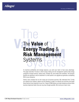 The value-of-energy-trading-and-risk-management-systems (1) | PDF