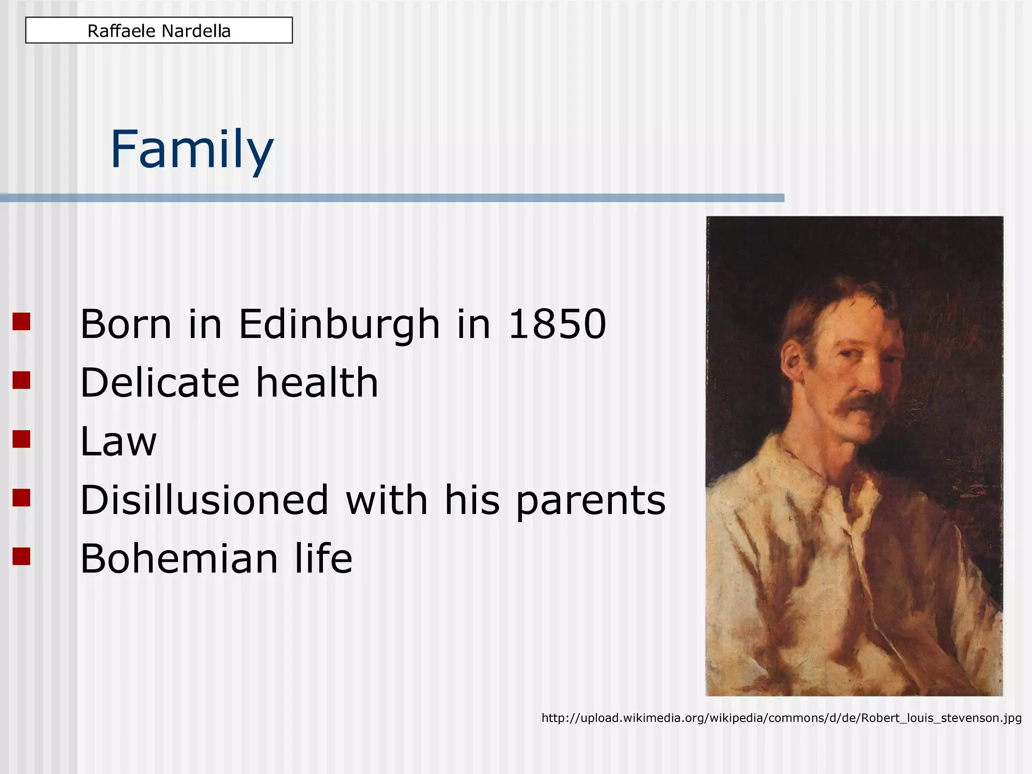 The Victorian Age R.L. Stevenson | PPT
