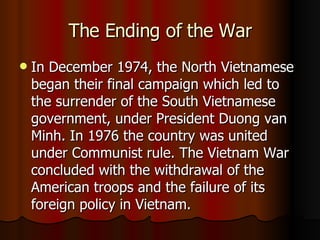 The Vietnam War | PPT
