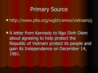 The Vietnam War | PPT