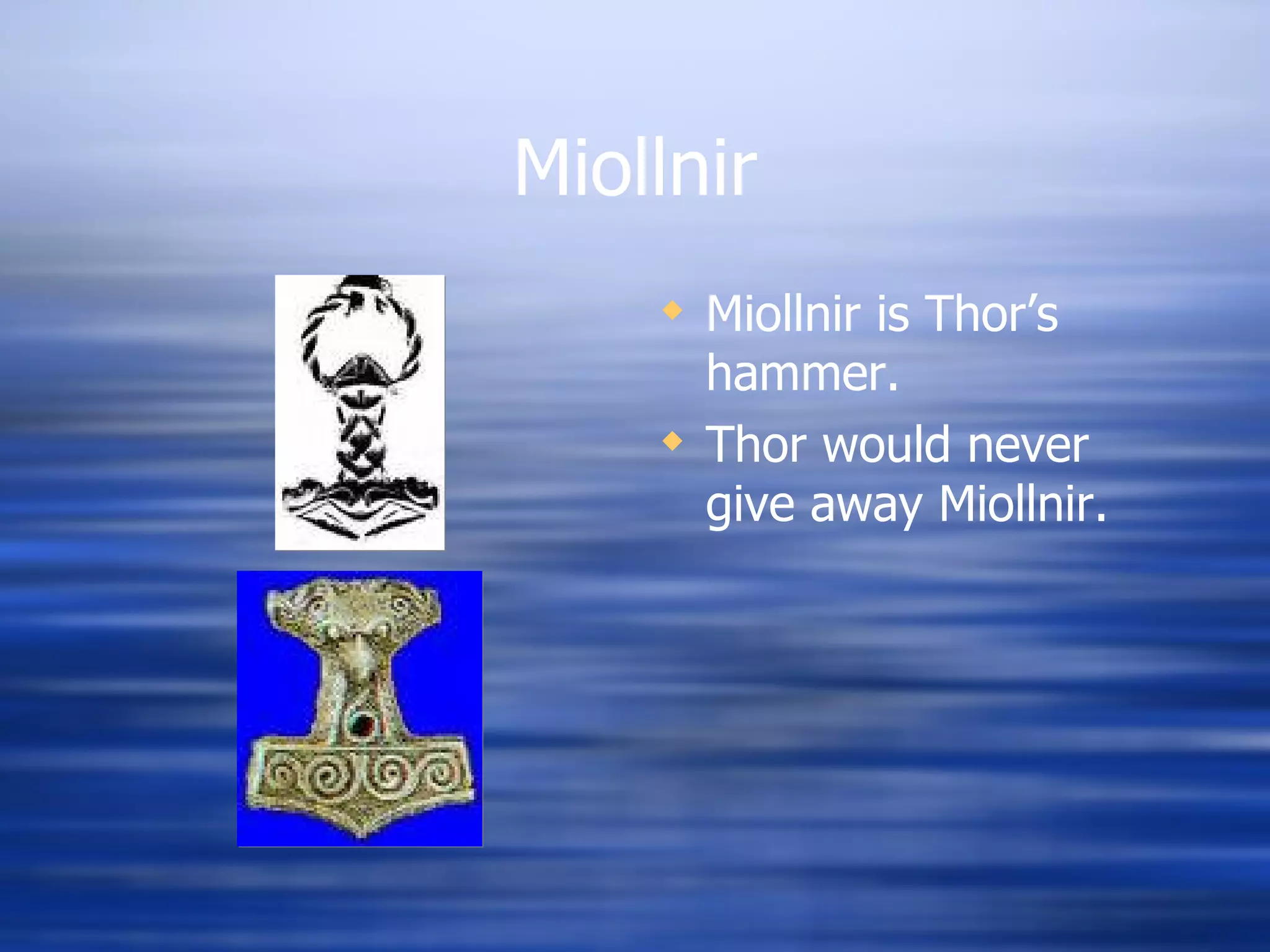 The Viking Gods | PPT | Hinduism | Religion & Spirituality