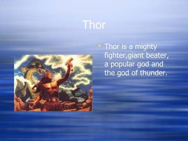 The Viking Gods | PPT | Hinduism | Religion & Spirituality