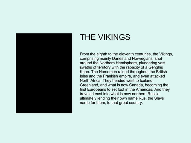 The Vikings | PPT